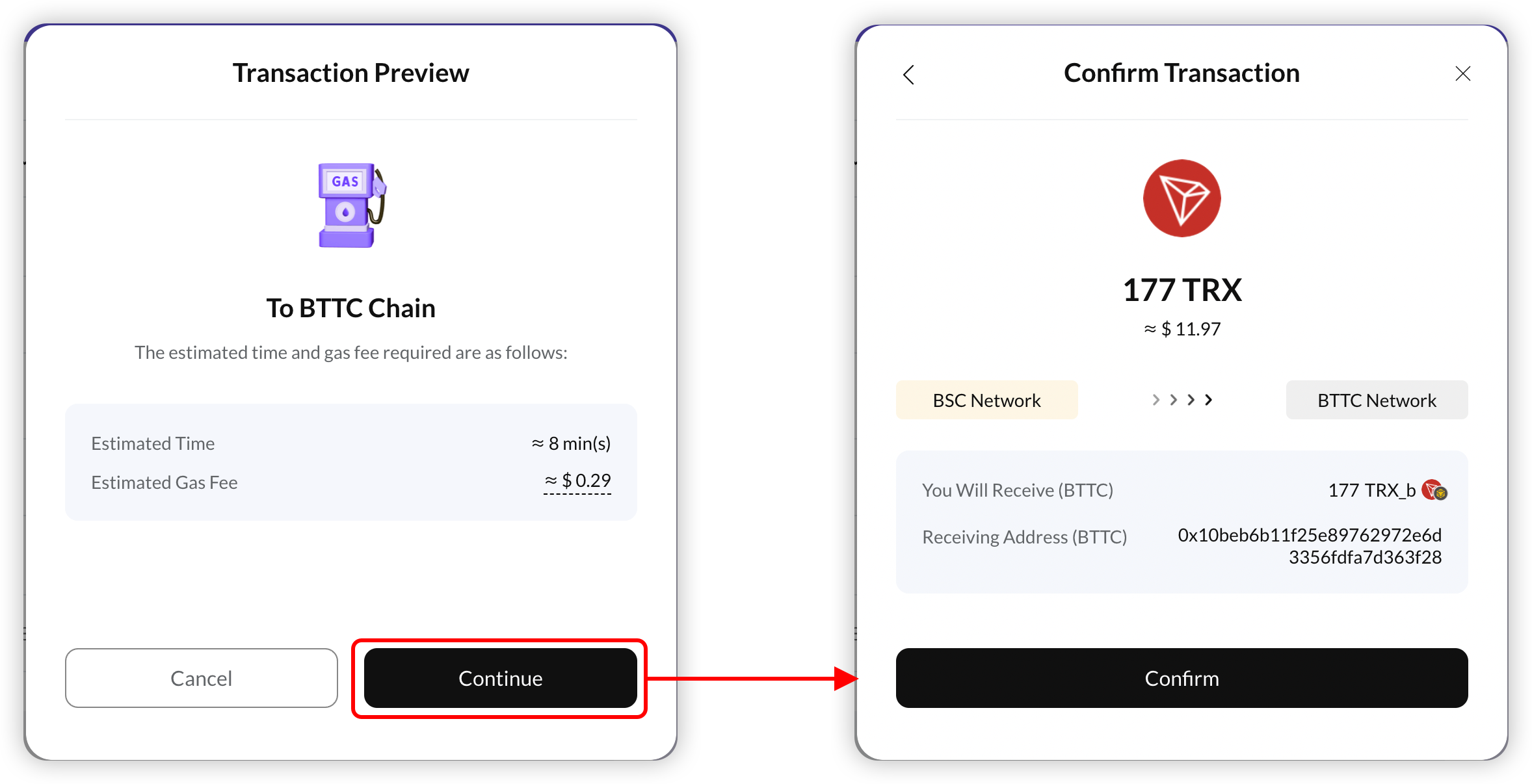 How to transfer assets from Ethereum or BNB Chain to BTTC? – BTTC