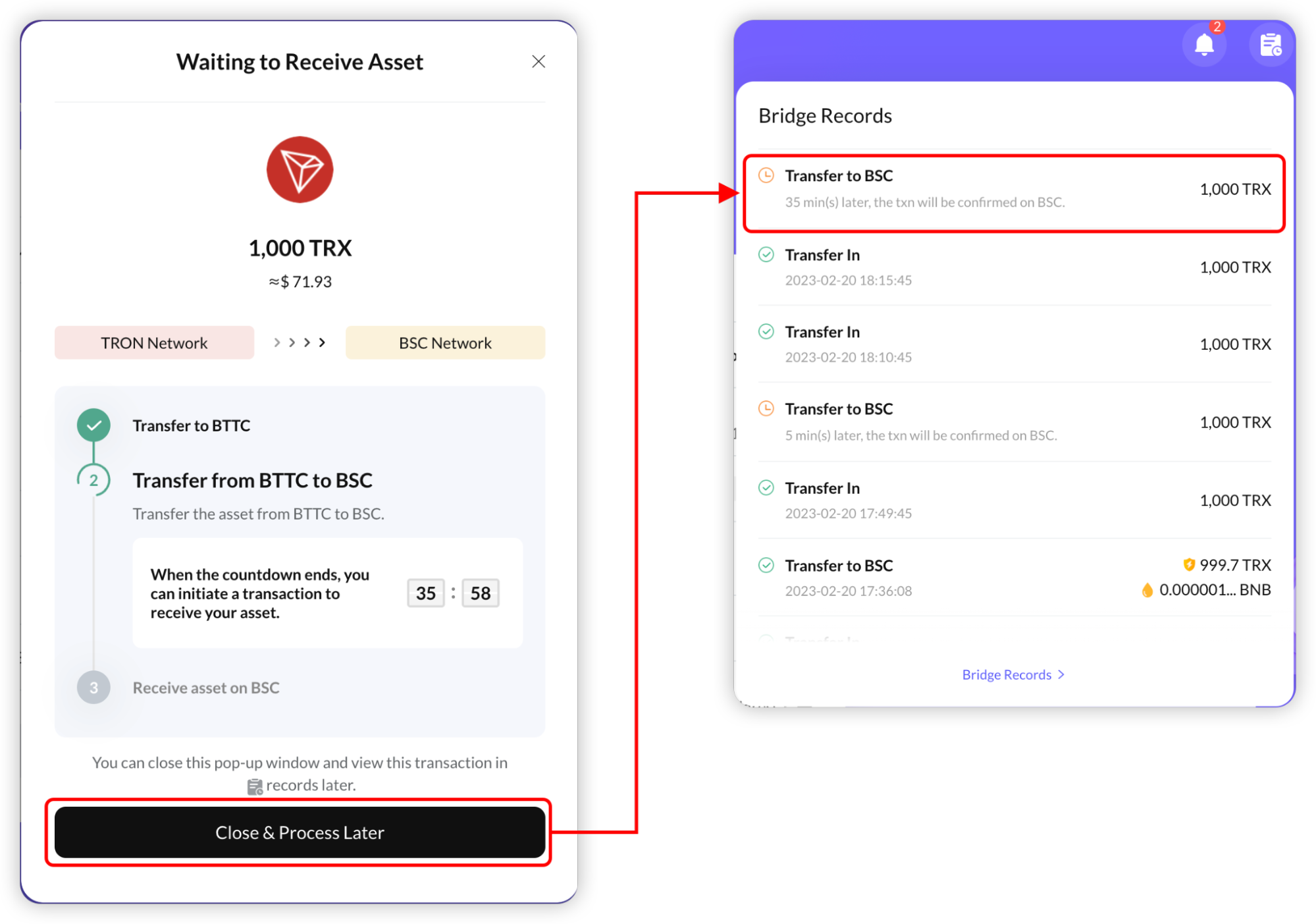 How to transfer assets between TRON, Ethereum, and BNB Chain? – BTTC